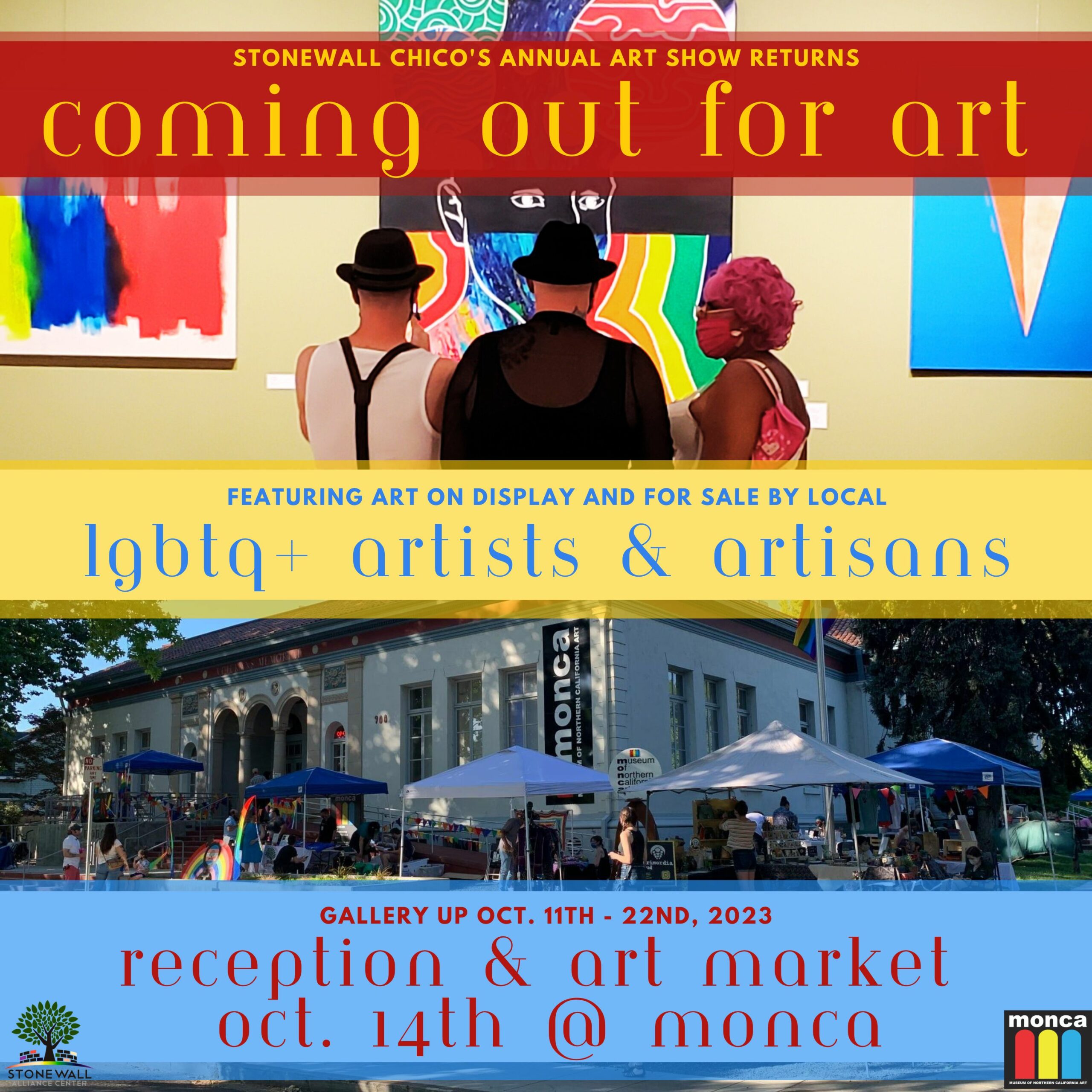Coming Out For Art – Stonewall – monca